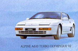 ALPINE A610 (1991-1995) - GUIDE OCCASION