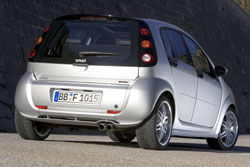 SMART FORFOUR Brabus (2005-) - ESSAI